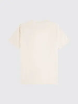 Fred Perry Cotton T-shirt With Mini Logo - Beige