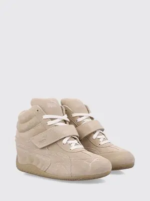 PUMA High Top Sneakers - Beige