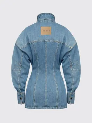 Attico Shirt Dress - Denim