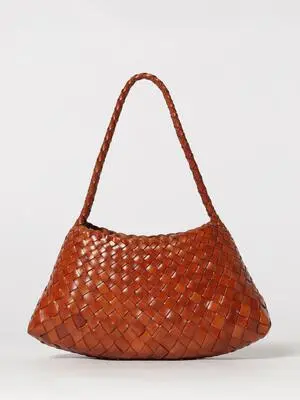 Dragon Diffusion Woven Shoulder Bag - Burnt