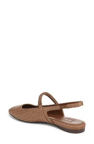 Naturalizer Connie Slingback Flat - Walnut Wake