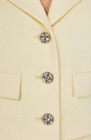 Endless Rose Tweed Crop Jacket