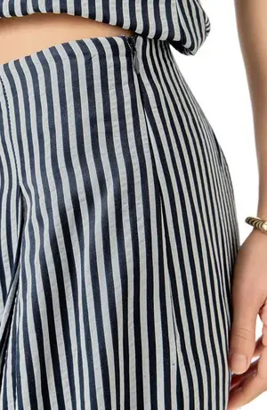 English Factory Striped Wide Leg Pants