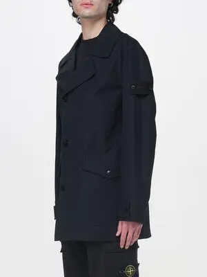 Stone Island Double Breasted Coat