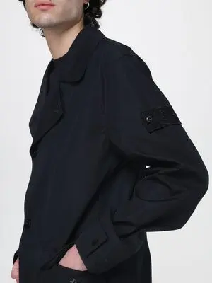Stone Island Double Breasted Coat