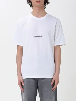 Karl Lagerfeld Cotton T-shirt With Logo