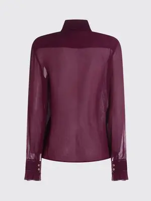 Alberta Ferretti Ruffled Shirt - Violet