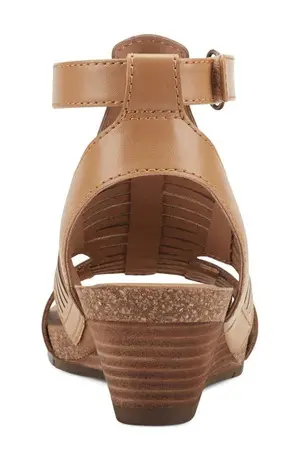 Earth Helodie Wedge Sandal - Tan