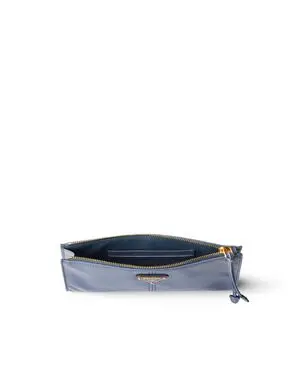 Prada Leather Pouch - Blue