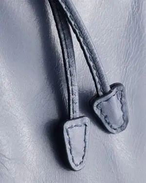 Prada Leather Pouch - Blue