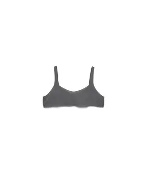 Prada Crepe De Chine Top - Grey