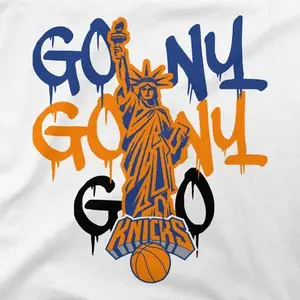 STADIUM ESSENTIALS New York Knicks Oversized Go Ny Go T-shirt