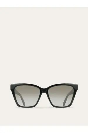 FERRAGAMO Rectangular Frame Sunglasses - Black