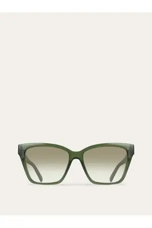 FERRAGAMO Rectangular Sunglasses - Gold