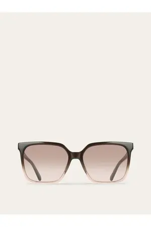 FERRAGAMO Rectangular Sunglasses - Natural
