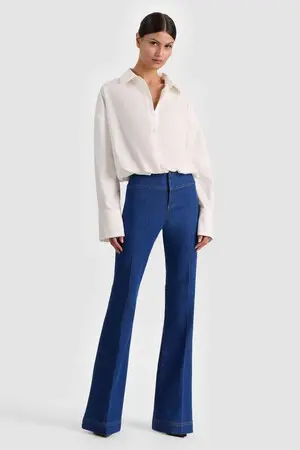 Alice + Olivia Hot Jean" Bootcut