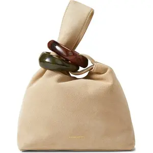 Veronica Beard Suede Top Handle Bag