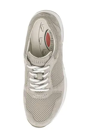 Gabor Mesh Overlay Sneakers - Puder