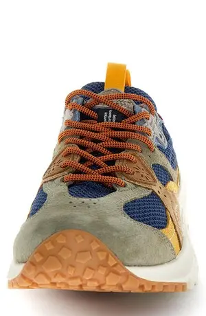 FLOWER MOUNTAIN Wave Sneakers - Beige Navy