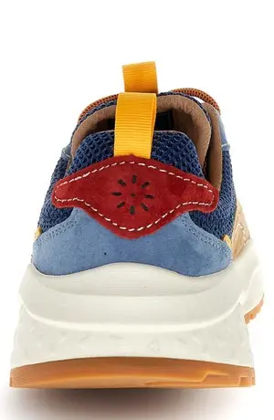 FLOWER MOUNTAIN Wave Sneakers - Beige Navy