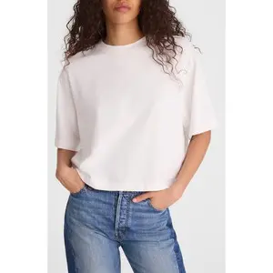 Madewell Allday Boxy Crop T-shirt - White
