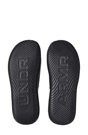 Under Armour Ignite Pro Slide Sandal - Black White