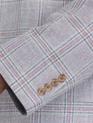 OAK HILL BY DXL Big & Tall Plaid Sport Coat