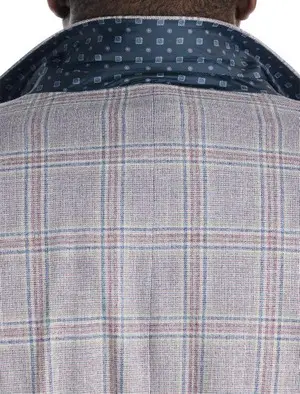 OAK HILL BY DXL Big & Tall Plaid Sport Coat