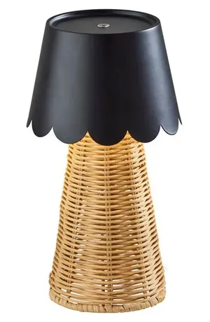 ADESSO Tory Led Cordless Table Lamp - Black