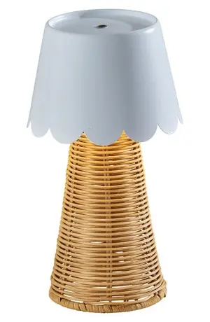 ADESSO Tory Led Cordless Table Lamp - White