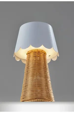 ADESSO Tory Led Cordless Table Lamp - White