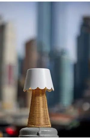 ADESSO Tory Led Cordless Table Lamp - White
