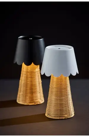 ADESSO Tory Led Cordless Table Lamp - White
