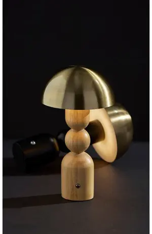 ADESSO Connie Led Cordless Table Lamp - Natural