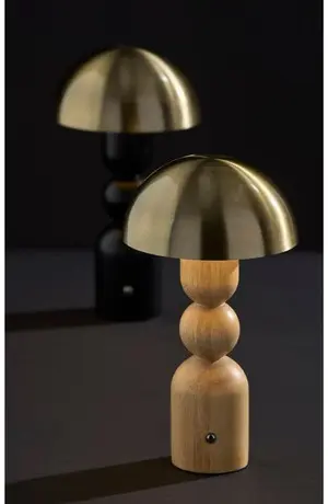 ADESSO Connie Led Cordless Table Lamp - Natural