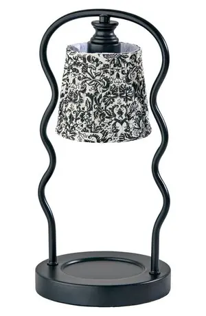 ADESSO Twirl Candle Warmer Lamp - Black