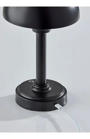 ADESSO Ollie Led Cordless Table Lamp - Black