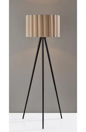 ADESSO Caldwell Floor Lamp - Black
