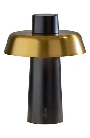 ADESSO Pirlo Led Cordless Table Lamp - Black