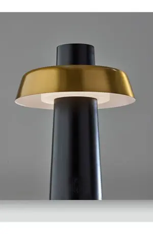 ADESSO Pirlo Led Cordless Table Lamp - Black