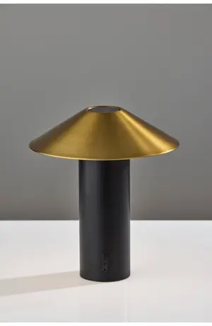 ADESSO Pina Led Cordless Table Lamp - Black