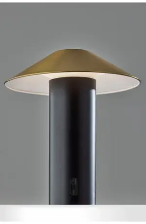 ADESSO Pina Led Cordless Table Lamp - Black