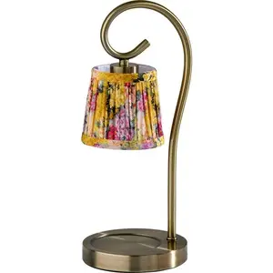 ADESSO Perry Candle Warmer Lamp - Antique Brass