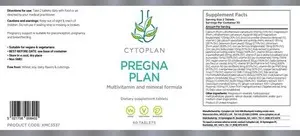CYTOPLAN Pregna-plan Pregnancy Multivitamin 60 Usa