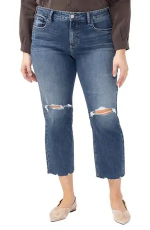 Silver Jeans Co. Raw Edge Hem Bottoms For Women