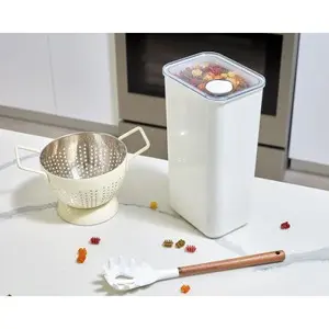 IDESIGN Extra Large Canister With Removable Pour Capset Of 2