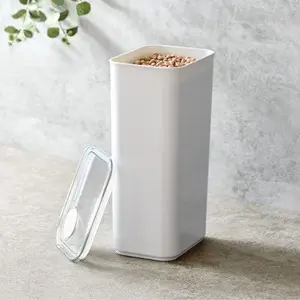 IDESIGN Extra Large Canister With Removable Pour Capset Of 2