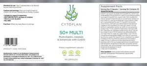 CYTOPLAN 50+ Multivitamin 60 Usa