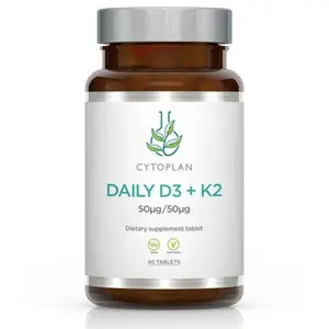 CYTOPLAN Daily Vitamin D3 & K2 60 Usa - None