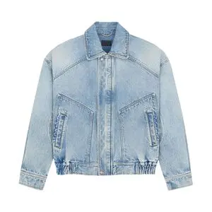 Men's Textured Denim Jackets